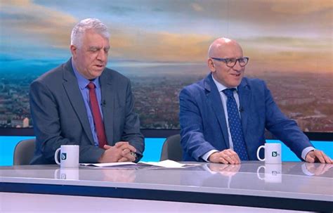 ИСКРИ В ЕФИРА Левон Хампарцумян в остър сблъсък с Румен Гечев за референдума за еврото