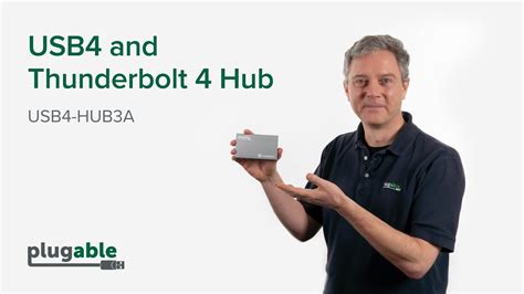 The Full Power Of USB4 The Plugable USB4 Thunderbolt 4 Hub Plugable Technologies