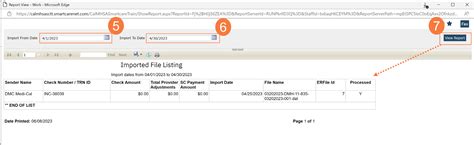 835 Files How To View The Files After Import 2023 Calmhsa
