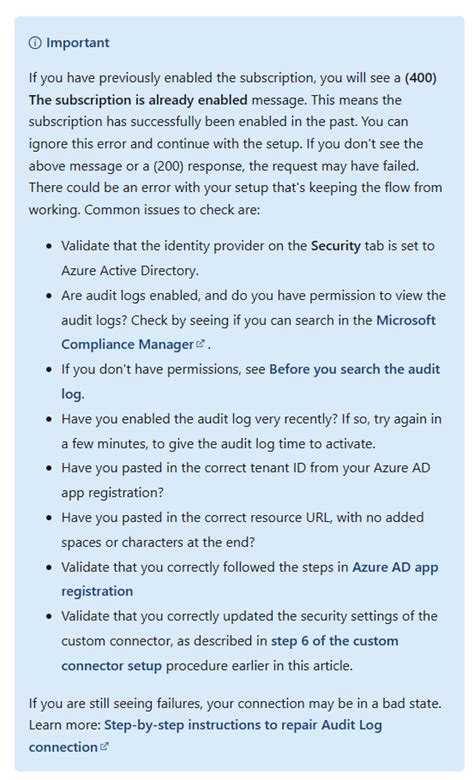 coe audit logs custom connector unauthorized · issue 5917 · microsoft coe starter kit · github
