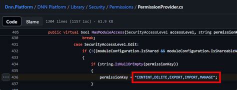 Hidden Dnn Gem Detailed Permissionsdnn Blog All About Dotnetnuke 2sxc Razor Angularjs And