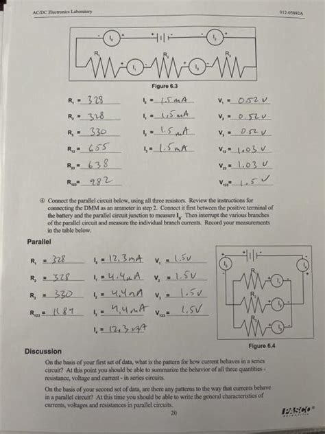 Solved A AC DC Electronics Laboratory Experiment Chegg Com