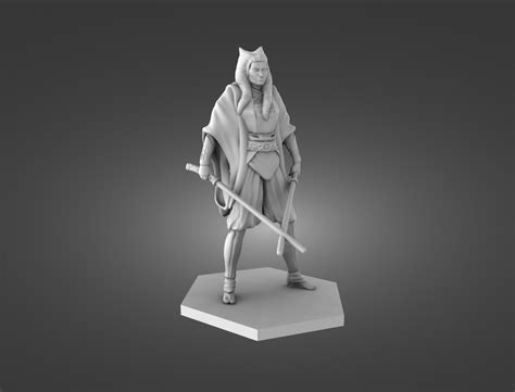 ♟ Ahsoka Tano For Board Game Starwars・free Stl File For ・cults