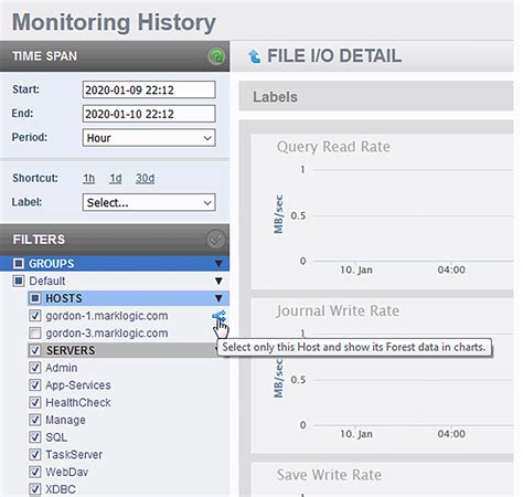 marklogic server monitoring history monitoring marklogic guide