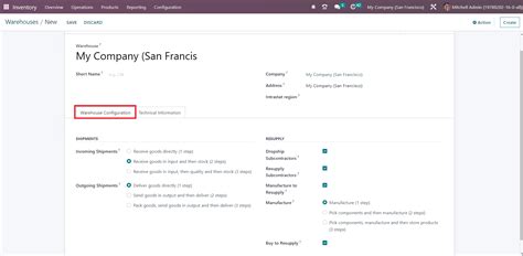 Warehouse Management In Odoo 16 Inventory Odoo V16 Enterprise Edition Book