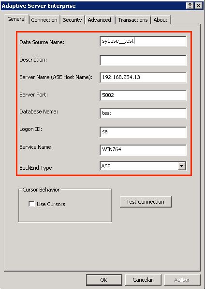 Connecting To Sybase Pdo Odbc Scriptcase Low Code Documentation