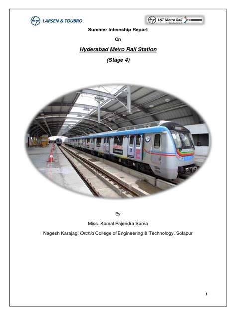 training report pdf