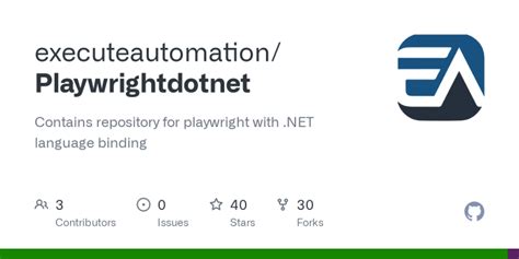 karthik k k on linkedin github executeautomation playwrightdotnet