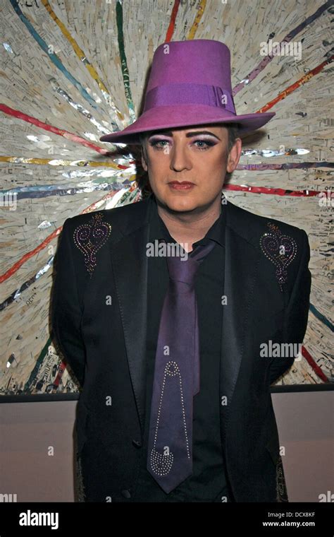 Boy George Lors Du Lancement De Son Nouveau Livre Roi De Queens Au Club De L H Pital De