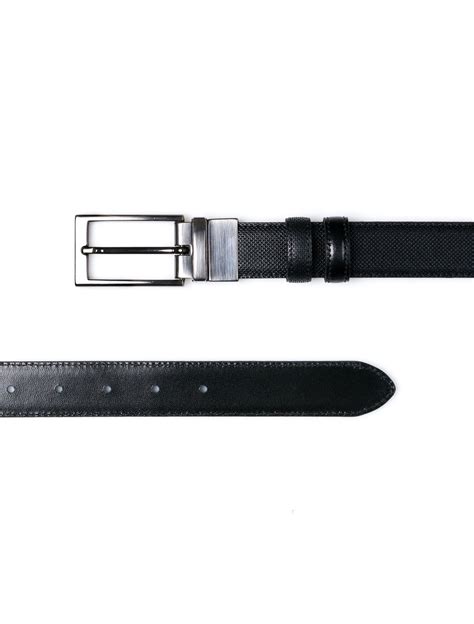 Reversible Leather Belt Iii Μοντέρνα Ανδρικά Ρούχα No Name Athens