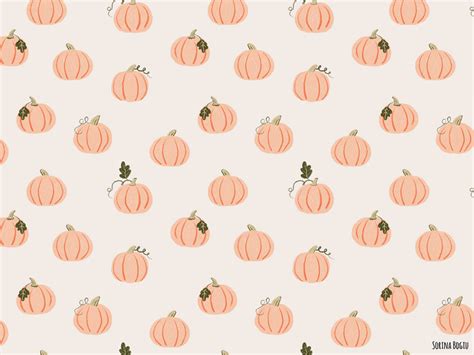 Pumpkin Pattern Design By Sorina Bogiu On Dribbble