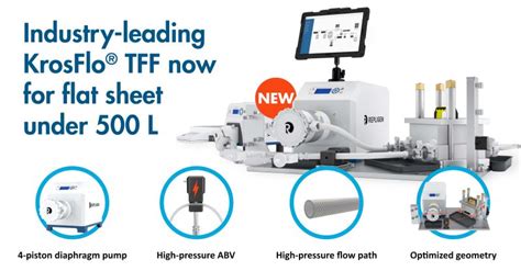 Tff Automation Krosflo Tangentialflow Flatsheet Bioprocess