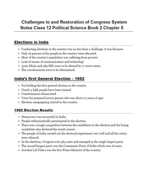 Class 12 Chapter 5 Political Science Book 2 Notes English Medium Pdf