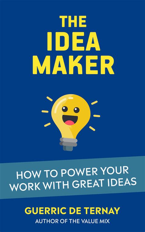the idea maker by guerric de ternay [leanpub pdf ipad kindle]