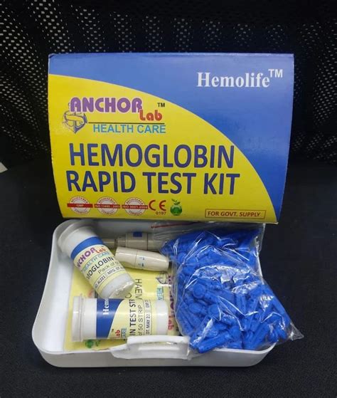 Hemolife Anchor Hemoglobin Rapid Test Kit At ₹ 450piece In Lucknow