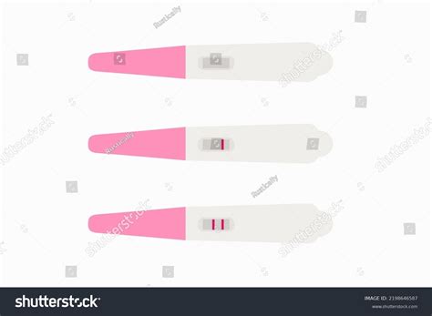 Positive Negative Tests Pregnancy Ovulation Set Stock Photo Shutterstock