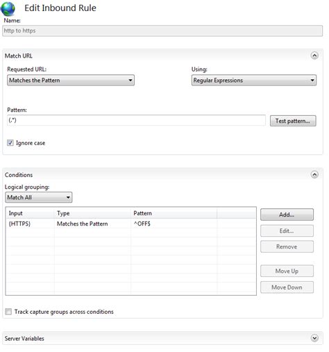 Iis 7 Redirect In Iis 7 Only Working On Localhost Server Fault