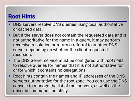 Ppt Configuring And Managing The Dns Server Role Powerpoint Presentation Id5172519