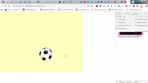 bouncing ball javascript and pixi js youtube
