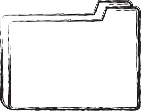 Document Folder Icon Royalty Free Vector Image