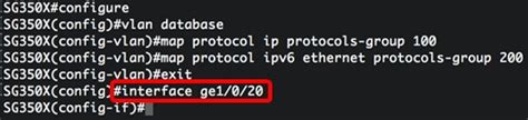 Configure Protocol Based Vlan Groups On A Switch Through The Cli Cisco
