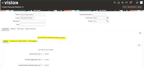 Payment Setups In Oracle Fusion Fusionerplabs Oracle Fusion Erp Insights Tutorials And Solutions