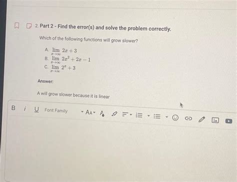 Solved 2 Part 2 Find The Errors And Solve The Problem