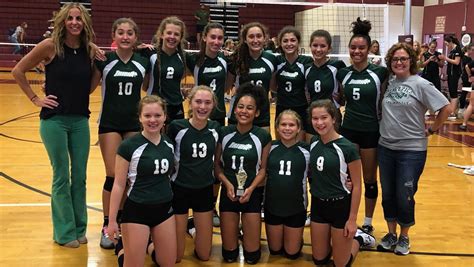 Blessed Sacrament Eighth Grade Volleyball Team Nabs Tourney Title