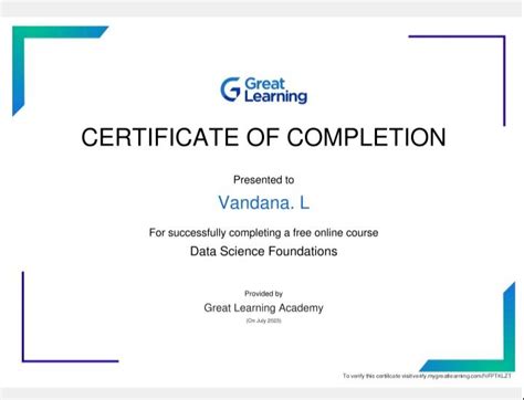 Vandana L On Linkedin Greatlearningacademy Datascience