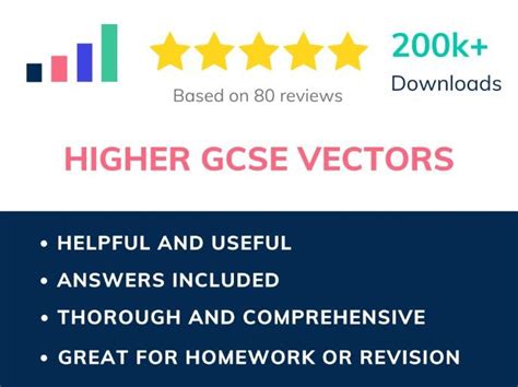Higher GCSE Vectors Teaching Resources