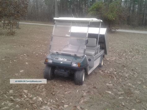 2006 Club Car Carry All 2 Carryall Ii Gasoline Golf Cart Dump Bed