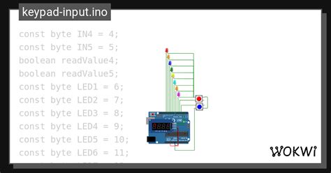 Keypad O Copy Wokwi Esp32 Stm32 Arduino Simulator