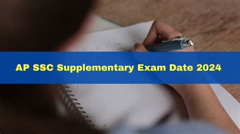 AP SSC Supplementary Exam Date 2024 Out BSEAP 10th Supply Time Table Released At Bse Ap Gov In