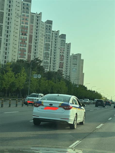어제 본 경찰차 튜닝ㅋㅋㅋ 유머 움짤 이슈 에펨코리아