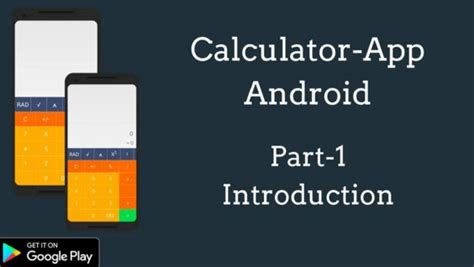 Part 1 Introduction Create Simple And Scientific Calculator App