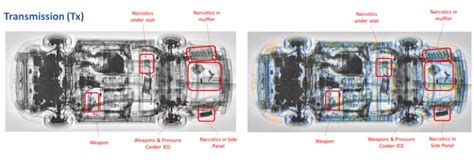 From The Ground Up X Rays Scan Vehicles For Contraband At Border