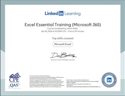excelcertified linkedinlearning dataanalysis excelskills… harish