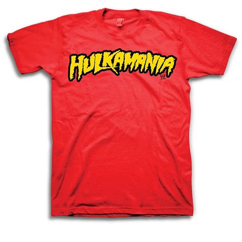 Wwe Hulk Hogan Hulkamania Adult T Shirt