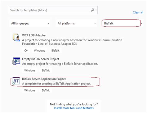 Step 1 Add Application Project And Update Json Biztalk Server