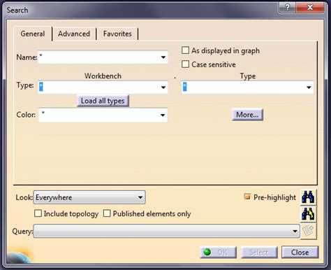 CATIA Tips Tricks CATIA V Search Function IME Wiki