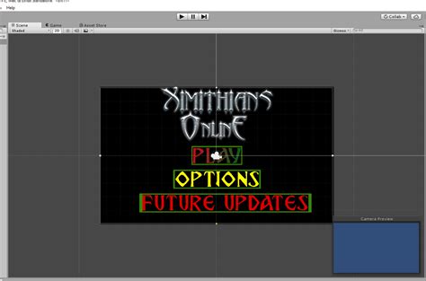 C Unity Main Menu Scene Is Blue When Played Questions Answers Unity Discussions