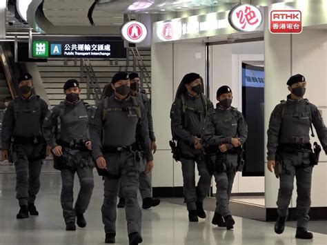 香港即時新聞網 港台 金紫荊廣場及會展明有國慶活動 警方於現場佈防及巡邏