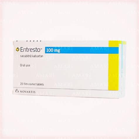 Entresto 100mg Sacubitril Valsartan Tablet
