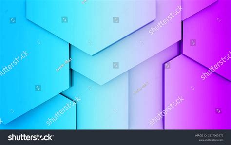 3d Illustration Abstract Hexagon Background Technology Stock Illustration 2177065975 Shutterstock