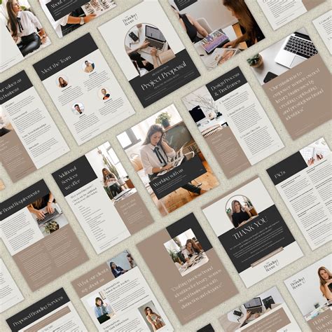 Project Proposal Guide Template Brand Designer Quote Pack Template