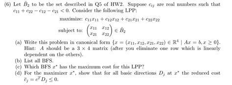 Solved Let B~2 To Be The Set Described In Q5 Of Hw2 Suppose