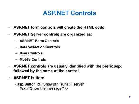 PPT Introduction To ASP NET PowerPoint Presentation Free Download ID