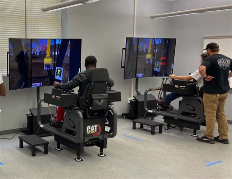 Cat® Simulators Systems And Simscholars™ Curriculum Play Key Roles In Georgias New Heavy