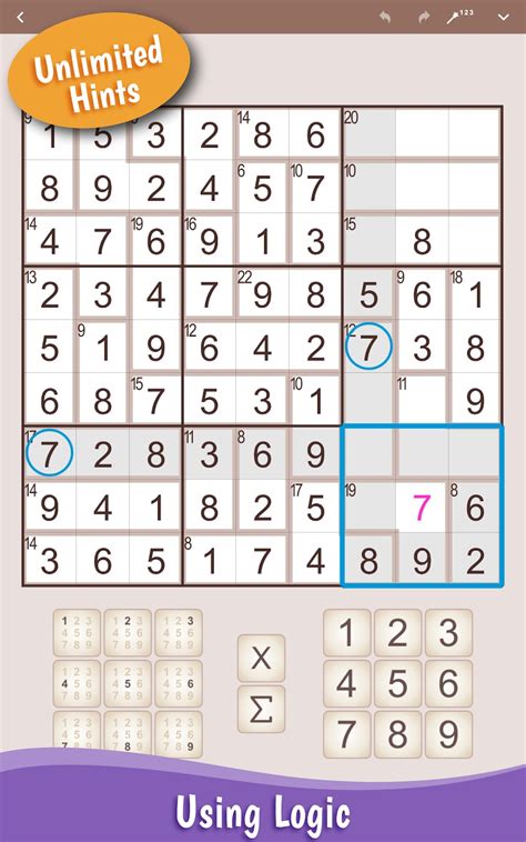 Android 용 Sumsudoku Killer Sudoku 다운로드