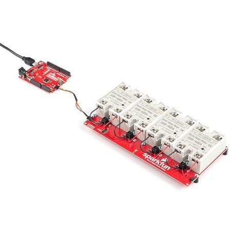 SparkFun Qwiic Quad Solid State Relay Kit SparkFun KIT Botland Robotic Shop